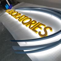 China Hongsen Custom Outdoor 3D LED Acrylic Channel Letter Sign 6000K 30000Hrs for sale