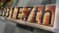 China Custom LED Channel Letter Sign 6000K 30000Hrs Indoor Outdoor Metal Light Box for Store Front Advertising for sale