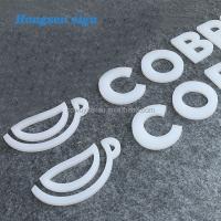 China Custom 3D Acrylic Sign Board Big Letters Indoor Outdoor 30000 Hours LED for sale
