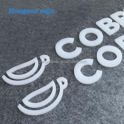 China Custom 3D Acrylic Sign Board Big Letters Indoor Outdoor 30000 Hours LED for sale