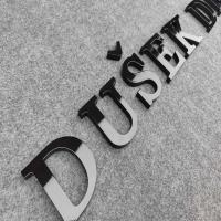 China HONGSEN Custom 3D LED Lit Acrylic Sign 6000K for Indoor Outdoor Business Logo Wall Decor for sale