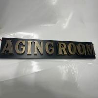 China Custom Stainless Steel Acrylic Backlit Sign 12mm IP65 LED Outdoor Advertising for sale