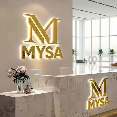 China Custom Outdoor Indoor Backlit Sign Acrylic Billboard Stainless Steel IP65 100V-240V for sale