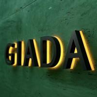 China Matte Black LED Backlit Letter Sign 6000K 30000Hrs for Modern Office Exterior for sale