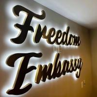China Custom LED Backlit Channel Letters Waterproof Outdoor Illuminated Signs 6000K 30000Hrs for sale