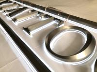 China Custom Stainless Steel Backlit Channel Letter Sign with LED 12V for Business Outdoor for sale