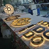 China Round LED Backlit Light Box Waterproof Illuminated Metal Frame Sign 6000K Acrylic for Shop Cafe for sale