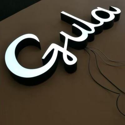 China Customizable LED Front Light Letters Dynamic Illuminated Signs 6000K for Indoor Outdoor Malls for sale