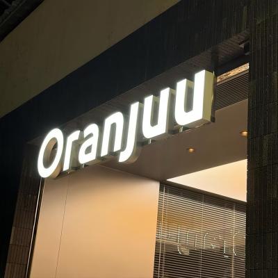 China Custom 3D LED Channel Letters 6000K Waterproof Front Light Sign for Restaurant Hotel Exterior for sale
