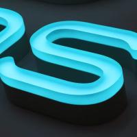 China Custom Stainless Steel LED Jelly Letters 6000K Outdoor Sign for Mall Hospital for sale