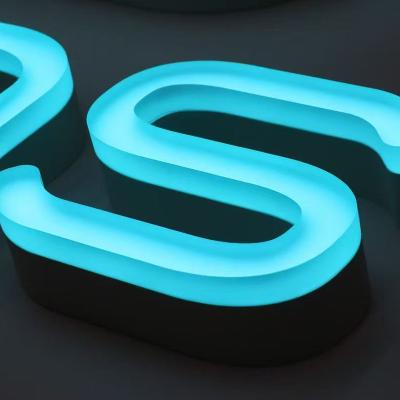 China Custom Stainless Steel LED Jelly Letters 6000K Outdoor Sign for Mall Hospital for sale