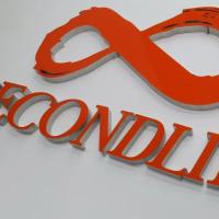 China Customizable Aluminum Frame with Borderless LED Front Light Lettering for Storefront Lighted Letters for sale