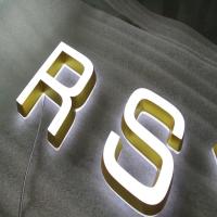 China Custom LED Illuminated 3D Acrylic Channel Letter Sign Outdoor Business Store Metal Signage 6000K 30000Hrs for sale