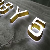 China Custom LED Illuminated 3D Acrylic Channel Letter Sign Outdoor Business Store Metal Signage 6000K 30000Hrs for sale