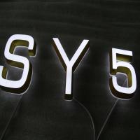 China Custom LED Illuminated 3D Acrylic Channel Letter Sign Outdoor Business Store Metal Signage 6000K 30000Hrs for sale