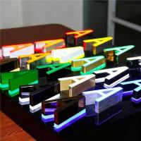 China Custom LED Acrylic Channel Letters 12V 6000K for Shopping Mall Signage Advertising for sale