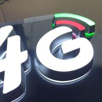 China Custom LED Acrylic Letter Sign 12V 50000Hrs Waterproof Illuminated Alphabet for Retail Shop Office Cafe Branding for sale
