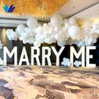 China Custom LED Marquee Letters 4Ft Giant Light Up Letters for Wedding Decor 6000K for sale