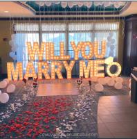 China Custom LED Marquee Letters 4Ft Giant Light Up Letters for Wedding Decor 6000K for sale