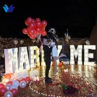 China Custom LED Marquee Letters 4Ft Giant Light Up Letters for Wedding Decor 6000K for sale