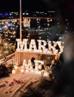 China LED Marquee Letters 4ft Giant Wedding Decoration Outdoor Stand Alone White 6000K for sale