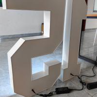 China Custom Giant Marquee Letters LED Numbers for Wedding Party Outdoor Light Up Bulb Signs 6000K 2kg for sale