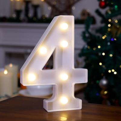 China Portable Battery Operated Marquee Letters 10-30cm Depth Waterproof LED Light Up Signs for Party Wedding Decor for sale