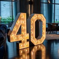 China Customizable Waterproof LED Marquee Letters High Brightness 50,000 Hours for Wedding Decor for sale
