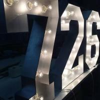 China Waterproof LED Marquee Letters PVC Stainless Steel 50000Hrs Advertising Sign for Shop Wedding Hotel for sale