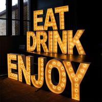 China Custom Waterproof LED Marquee Letters Signs 50000Hrs for Advertising Wedding Events for sale
