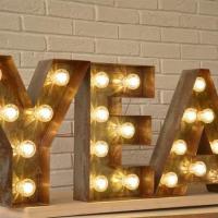 China Customizable Weatherproof LED Marquee Letters for Party Decor 10-30cm Depth for sale
