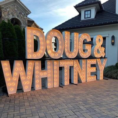 China Customizable LED Marquee Letters 10-30cm Depth Waterproof for Retail Store Advertising Decoration for sale