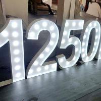 China Custom 3D LED Marquee Letters DC 12V Multi Color Advertising Sign for Home Decoration for sale