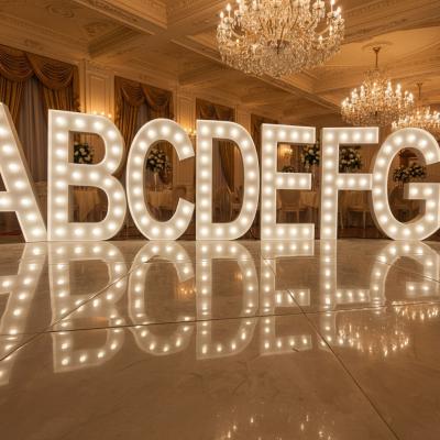 China Giant LED DC-Powered Number Signs 2ft 3ft 4ft 5ft for Event Wedding Home Decoration Commercial Advertising for sale