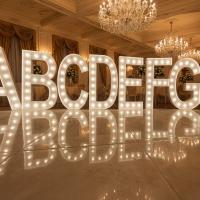 China Giant LED DC-Powered Number Signs 2ft 3ft 4ft 5ft for Event Wedding Home Decoration Commercial Advertising for sale