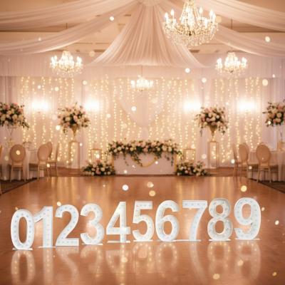 China Custom DC Powered LED Marquee Letters and Numbers for Advertising Events and Party Decorations for sale