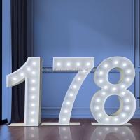 China Custom High Brightness LED Marquee Letters 3ft 4ft Giant Shapes for Wedding Home Outdoor Decor for sale