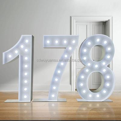China Wholesale Custom LED Marquee Letters Light Sign 50000 Hours for Wedding Party for sale