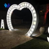 China Custom Outdoor Waterproof LED Marquee Letters Sign Light Up Birthday Decor 50cm for sale