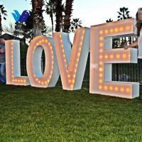 China Customizable High Brightness LED Marquee Letters 4ft 5ft for Party Advertising and Home Decor for sale