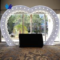 China Customizable LED Marquee Letters Numbers Giant Light Up Signs for Wedding Party Decor 10-30cm Depth for sale