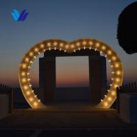 China Custom Wedding Marquee LED Illuminated Sign Letters 50cm Giant Big Lights for Events for sale