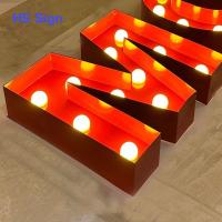 China Custom 3D Metal LED Letters Signs Eco Friendly Water Resistant 50000 Hours Steady Light for sale