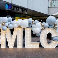 China Custom 3D Metal LED Letters Signs Eco Friendly Water Resistant 50000 Hours Steady Light for sale