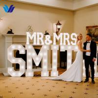 China Custom LED Marquee Letters White Light Water Resistant PVC Stainless Steel 50000 Hours for sale