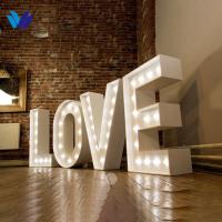 China Giant LED Marquee Letters 3ft 4ft 5ft for Party Event Decoration with 50000 Hours Lifespan for sale
