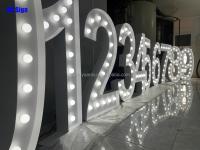 China Wholesale LED Marquee Letters Numbers 3ft 4ft 5ft Wedding Decoration Sign Light Up for sale