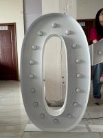 China Customizable LED Marquee Letters 3ft Outdoor Wedding Decor PVC Stainless Steel 50000Hrs for sale