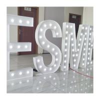 China Custom 5ft Indoor LED Marquee Letters PVC Stainless Steel for Store Wedding Event for sale