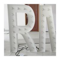 China Outdoor Customizable 3ft-4ft LED Marquee Letters with Water Resistant Design for sale